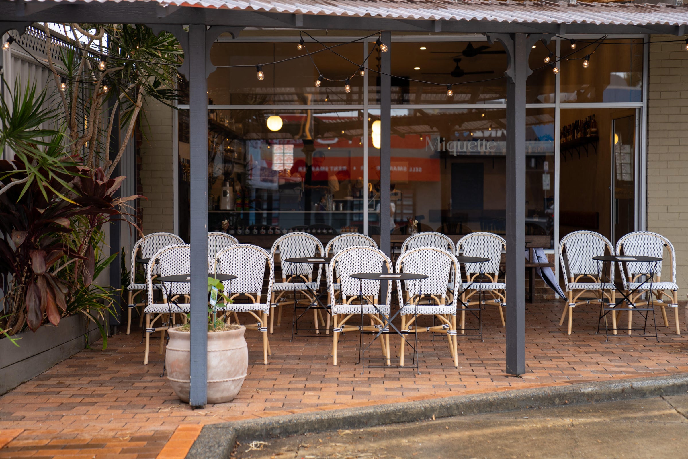 French café and wine bar, Coffs Harbour | Miquette